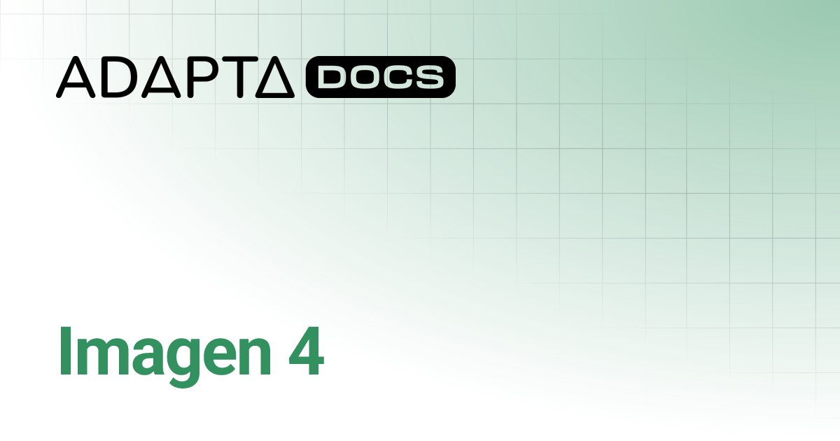 Imagen 4 | Adapta Docs